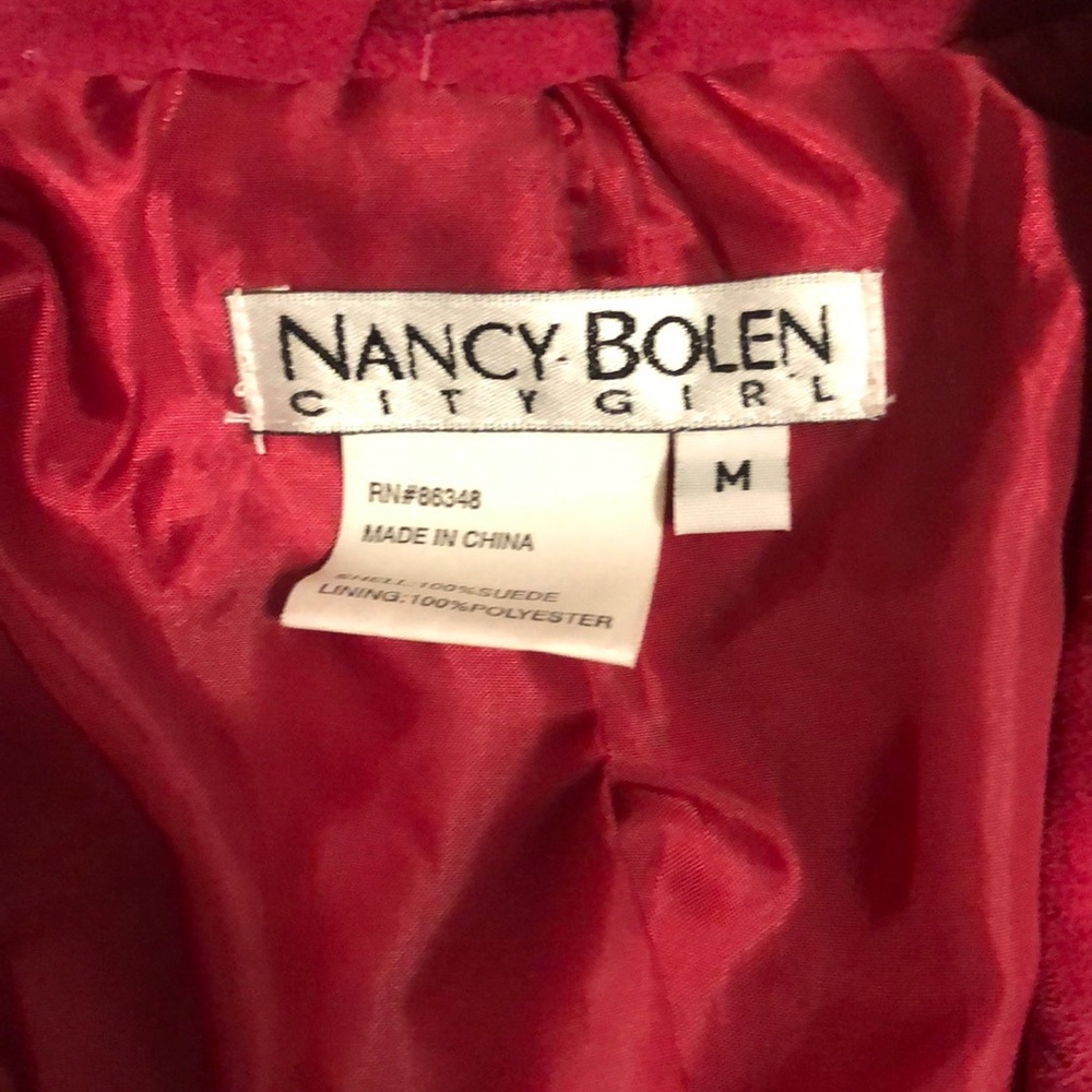 Nancy Bolen City Girl Suede Jacket - Gem